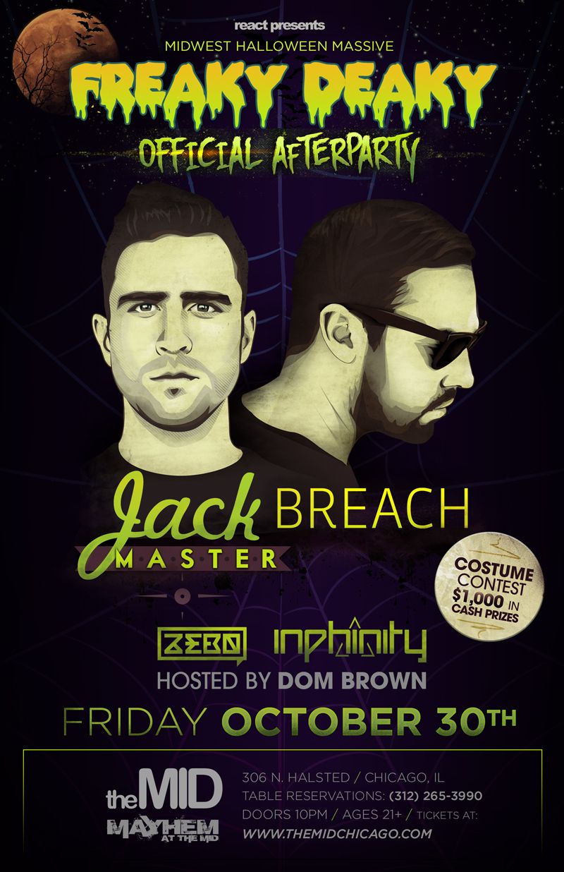 Freaky Deaky 2015 After Parties Announced | WhySoChi