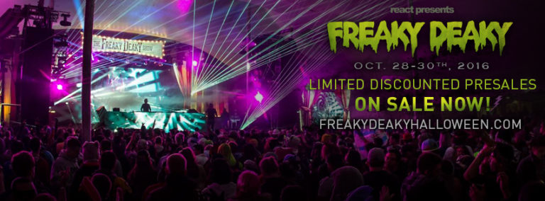 Freaky Deaky 2016 Pre-Sale Tickets on SALE! | WhySoChi